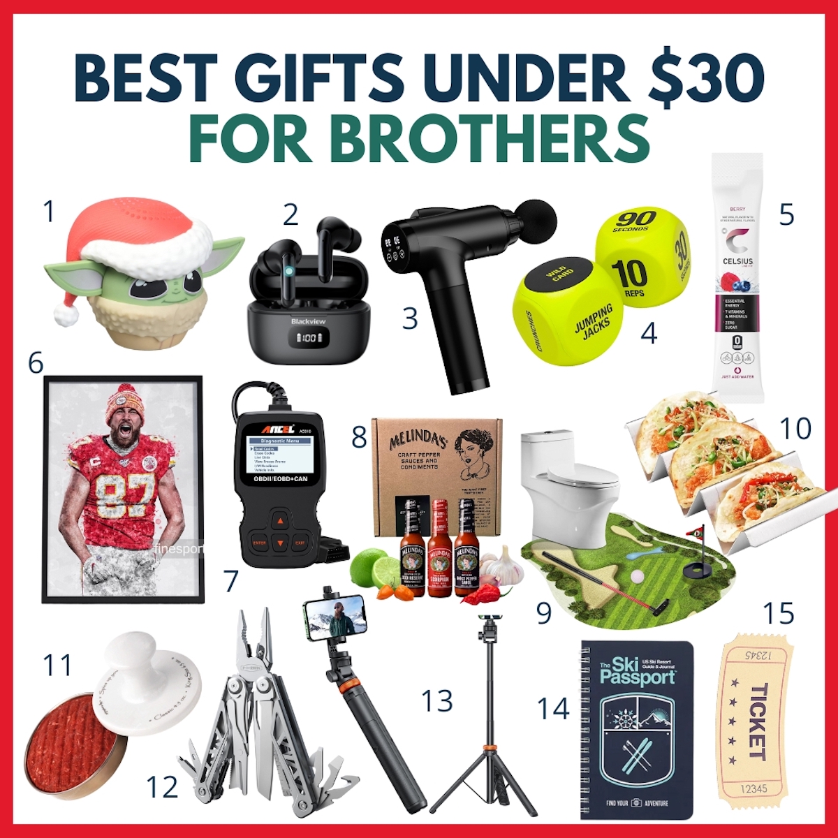 15 Gifts for Brothers Under - All $30 & Under | Hip2Save