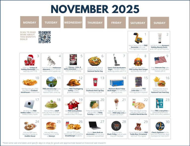 November Sales | What to Buy in November 2025 | Hip2Save