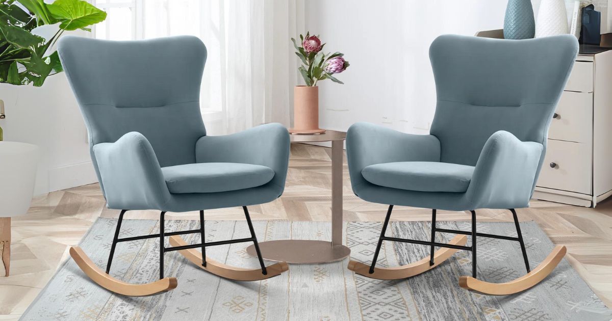 Nursery Rocking Chair 2-Piece Set Only $182 Shipped on Wayfair (Just ...