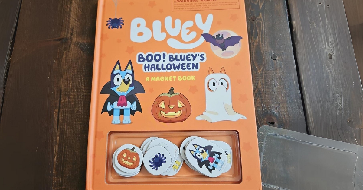 Bluey's Halloween Magnet Book Just $6 on Amazon (Regularly $15) | Hip2Save
