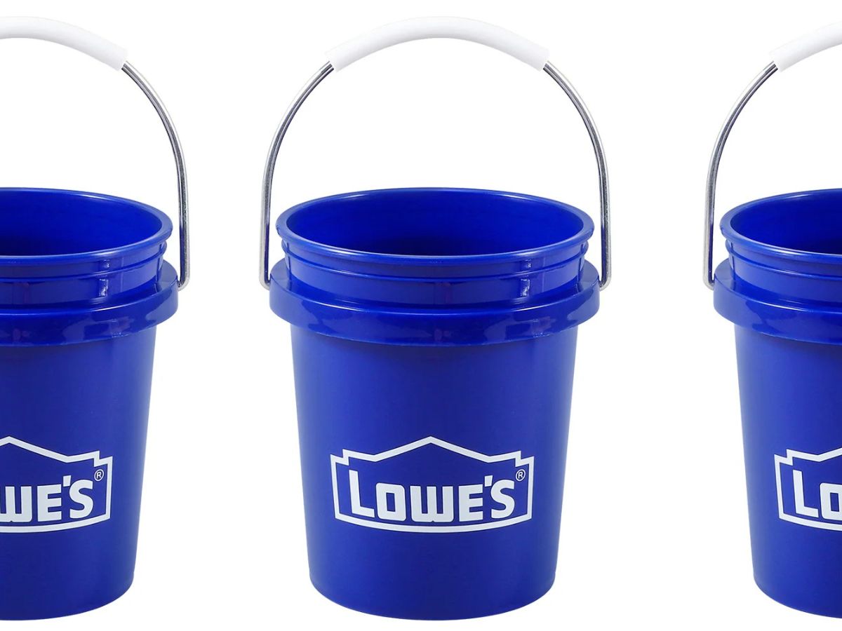 Viral Lowe’s Mini Buckets Back in Stock & Just 98¢ | 50K Sold Last Week ...