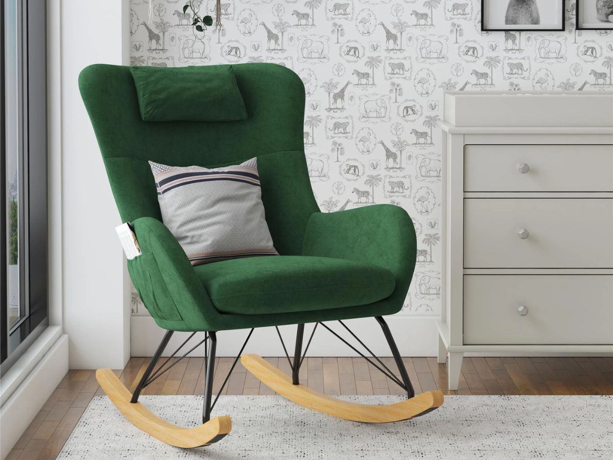 Nursery Rocking Chair 2-Piece Set Only $182 Shipped on Wayfair (Just ...
