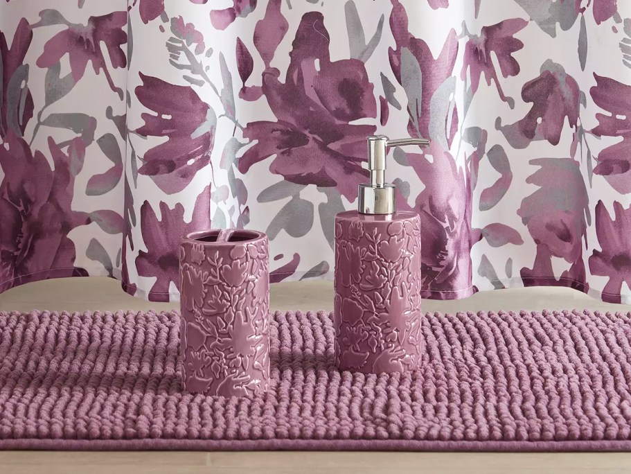 Kohl's 16-Piece Bath Sets Only $10 (Reg. $40) | Includes Shower Curtain ...