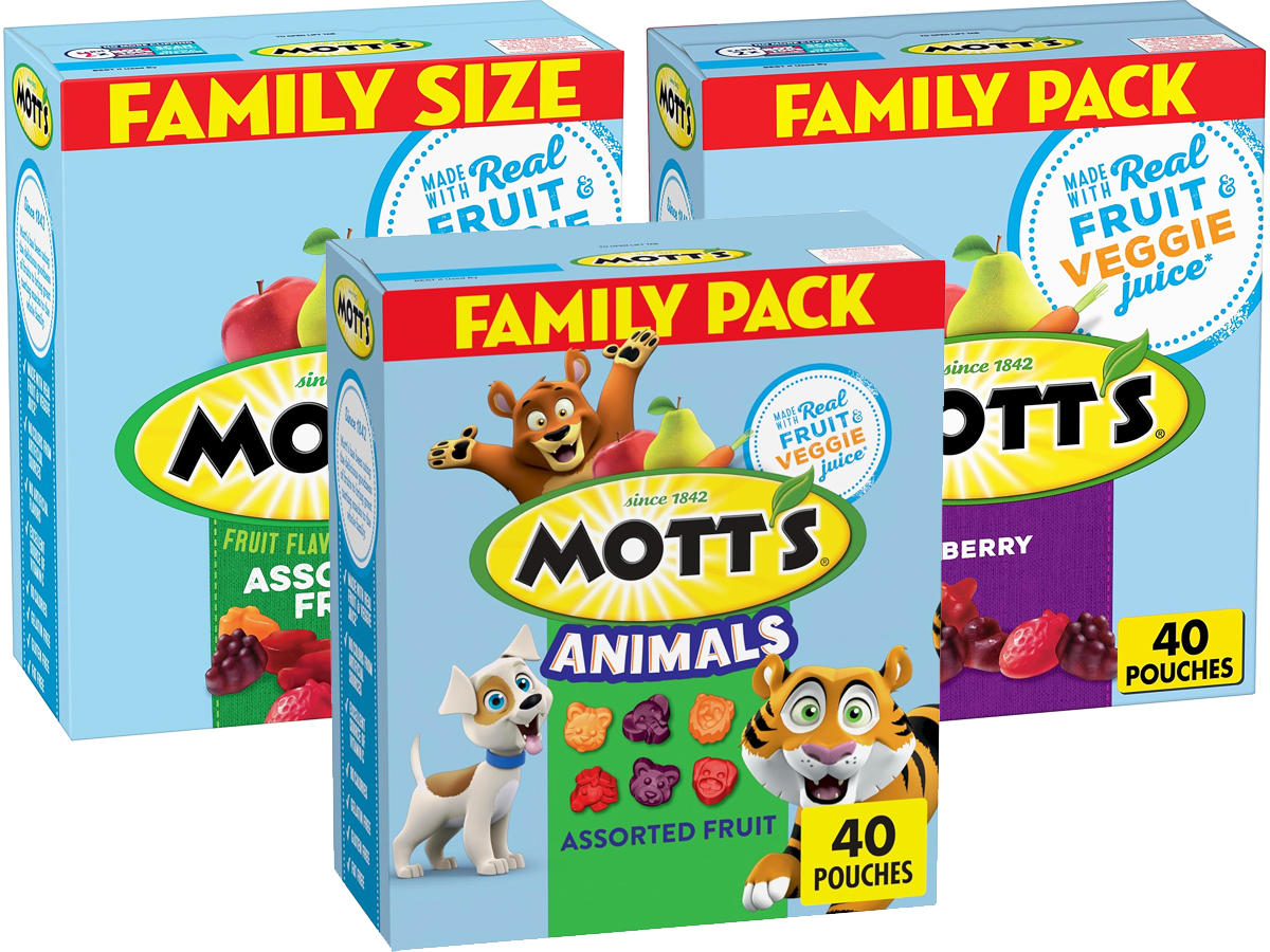 Mott’s Fruit Snacks 40-Count Box Just $5.98 Shipped on Amazon | Hip2Save
