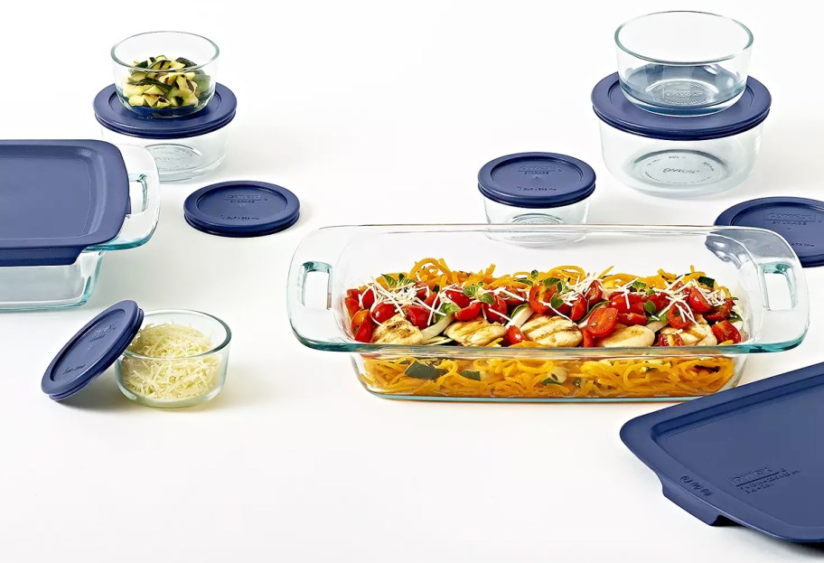Pyrex 22-Piece Glass Food Storage Set Just $25.49 Shipped on Kohls.com ...