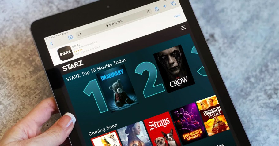 STARZ 1-Year Subscription Only $11.99 (Regularly $70) - New AND ...