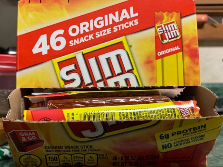 Slim Jim Snack Size Beef Sticks 46-Count Only $8.93 Shipped on Amazon ...