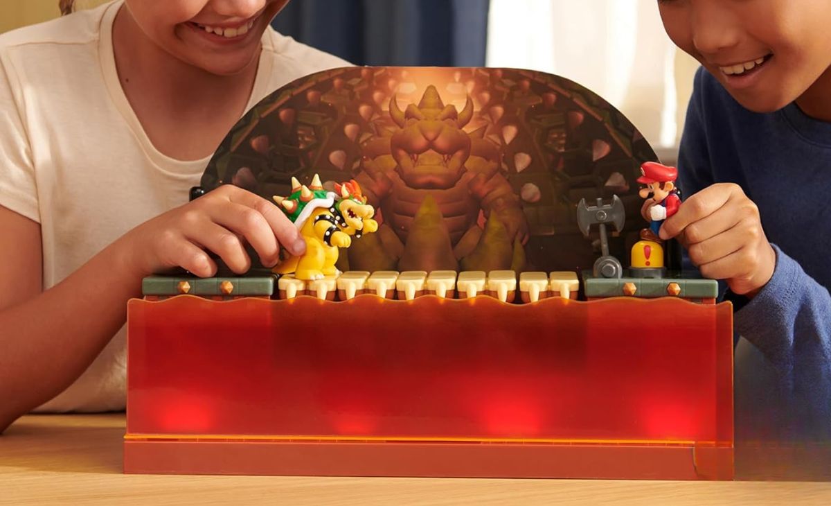 Super Mario Deluxe Bowser Battle Playset Just $16.87 on Amazon (Reg ...