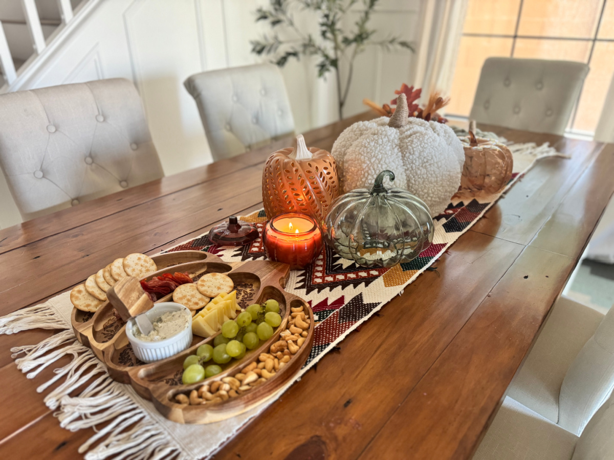Create a Fall Tablescape w/ My Favorite Walmart Decor Finds (Most Are ...