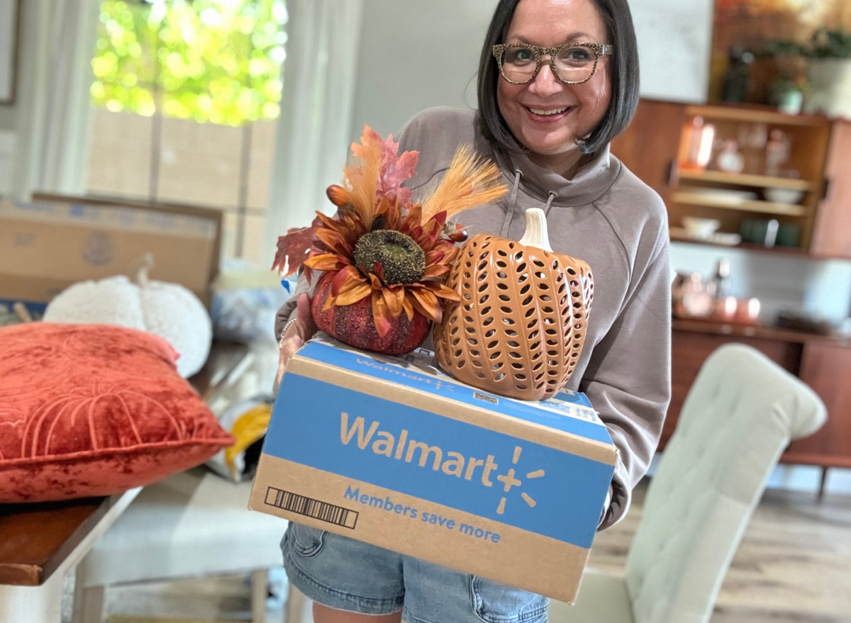 Create a Fall Tablescape w/ My Favorite Walmart Decor Finds (Most Are ...