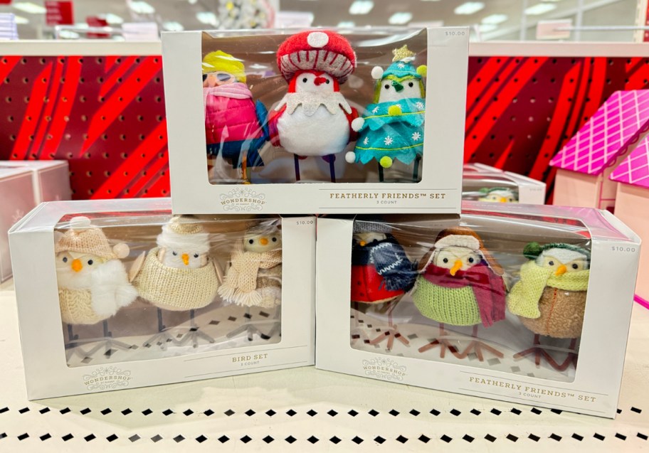 Get 50% Off Target Holiday Birds | 3-Count Sets JUST $5! | Hip2Save
