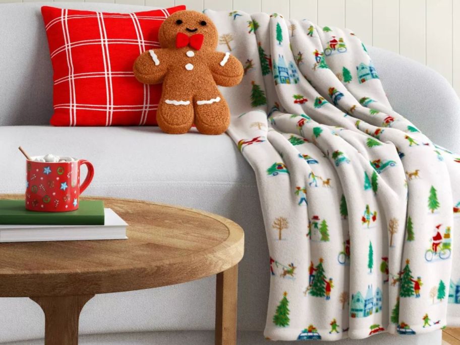 How Cute are These Hooded Christmas Blankets from Target?! | Hip2Save