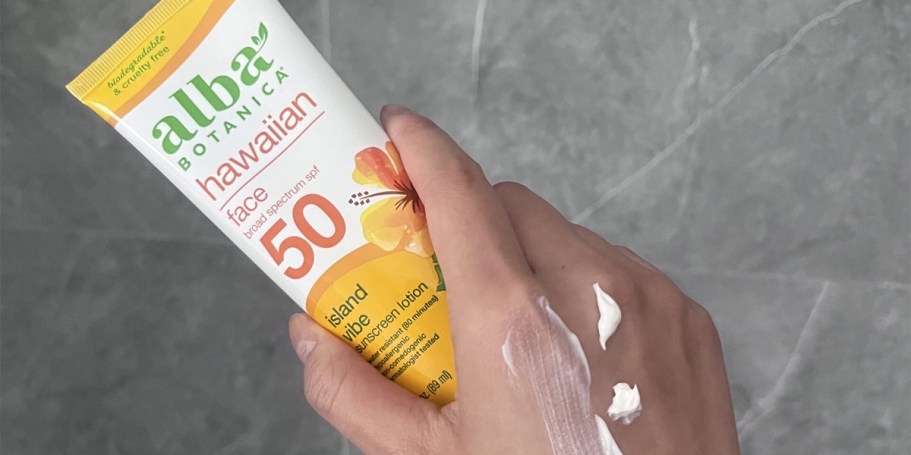 Alba Botanica Facial Sunscreen Only $7 Shipped on Amazon (Regularly $15 ...