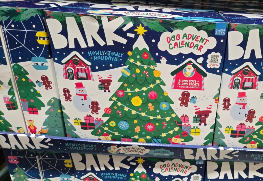 Bark Advent Calendar for Dogs Just $39.99 at Costco | Includes 8 Toys ...