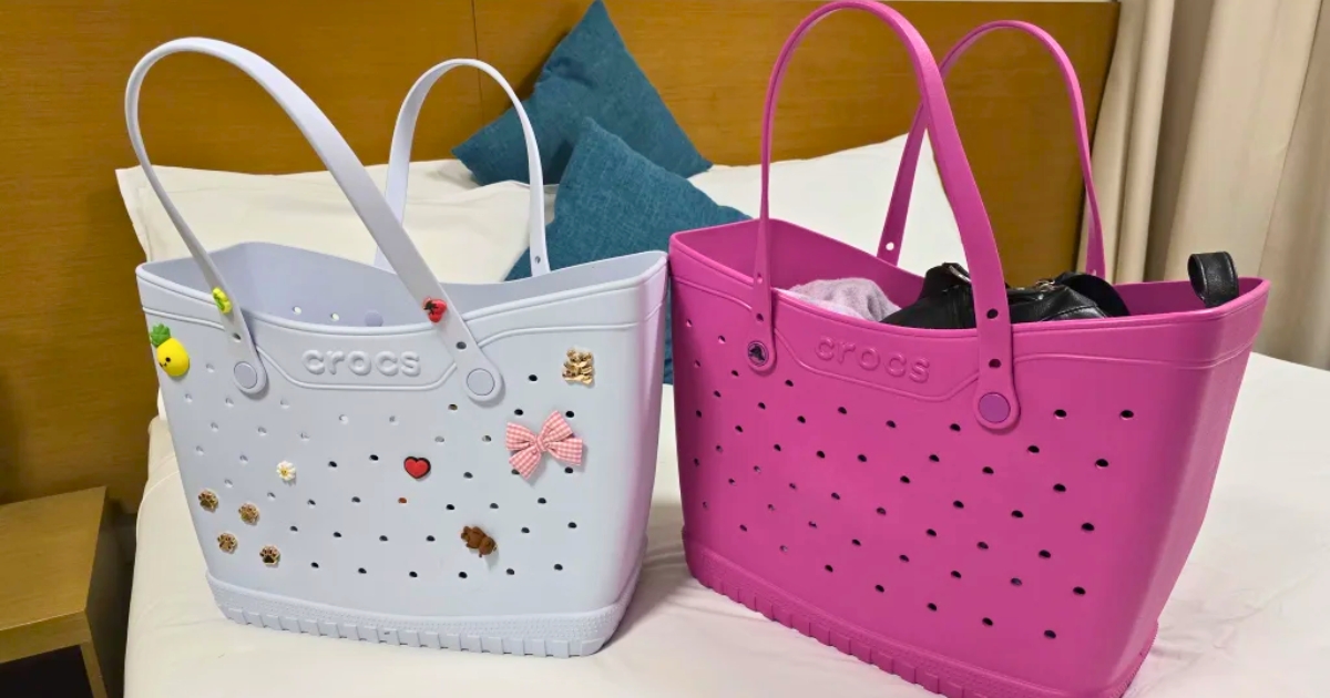 Crocs Tote Bag Just $50.99 Shipped (Regularly $75) - Bogg Bags ...