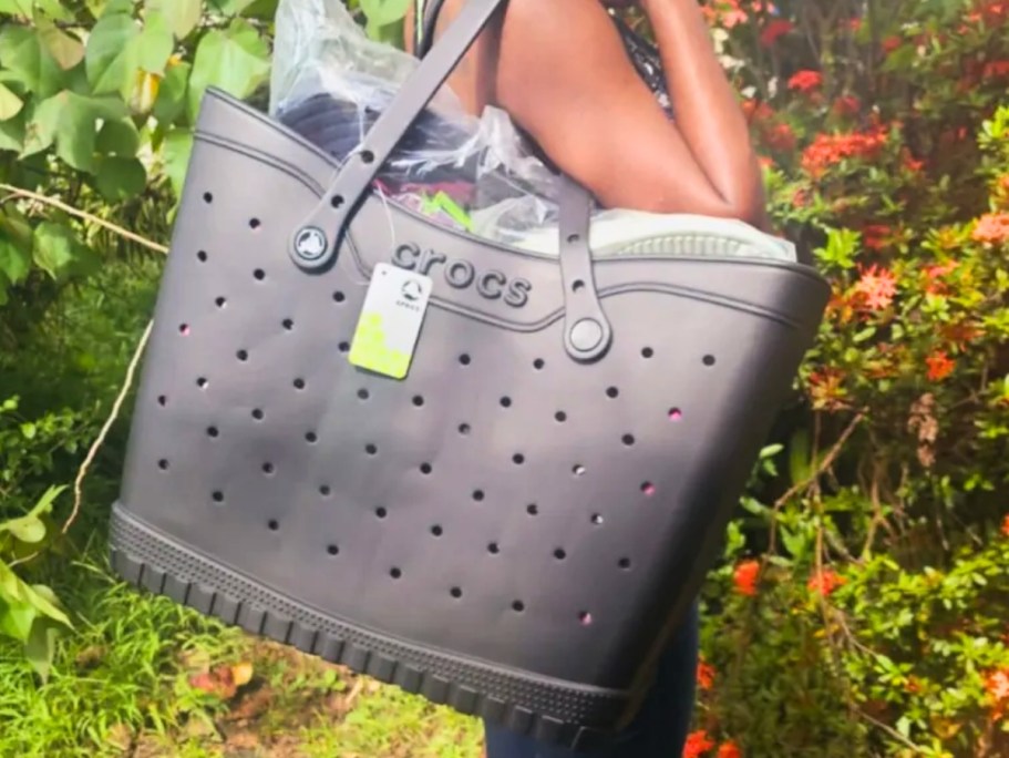 Crocs Tote Bag Just $44.99 (Regularly $75) - Bogg Bag Vibes for Way ...