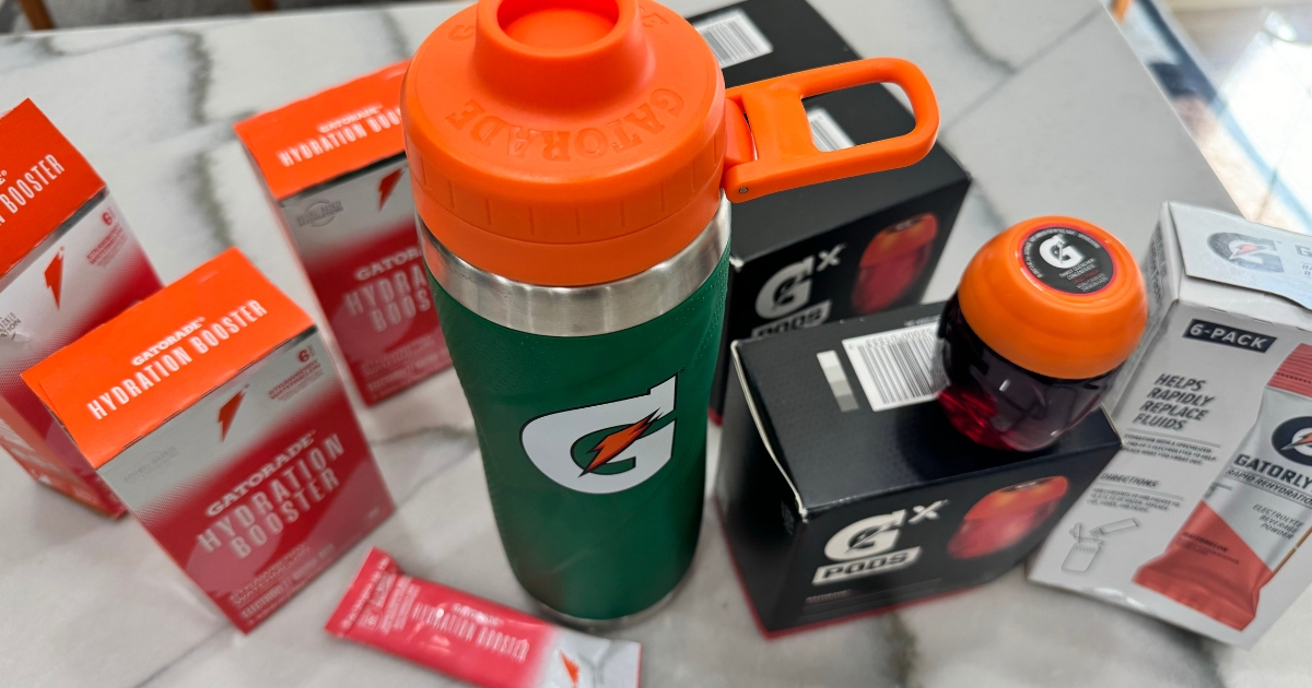 Score a Personalized Gatorade Water Bottle for JUST $6.99 Shipped (Reg ...