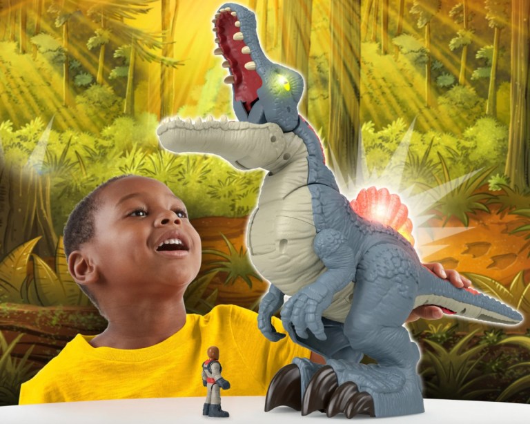 Imaginext Jurassic World Spinosaurus Dinosaur Just $17.99 on Walmart ...