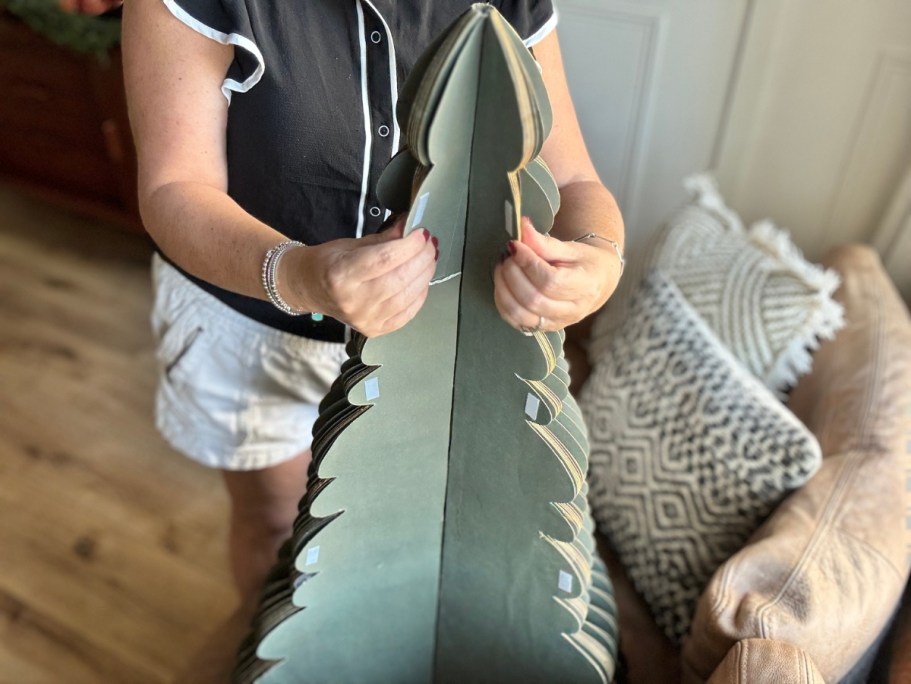 Walmart Paper Christmas Trees Starting Under $23 (West Elm Vibes for ...