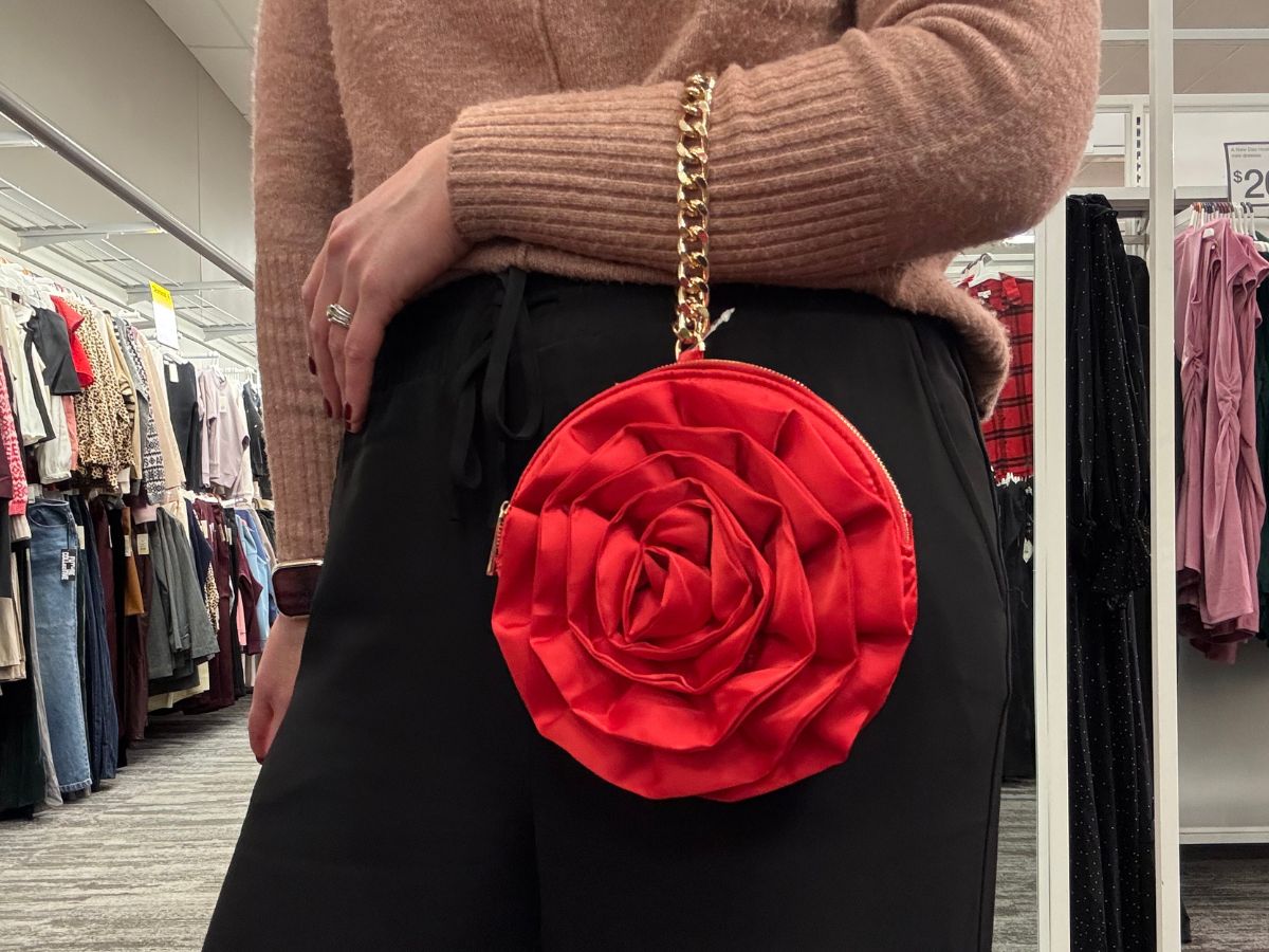 Popular Rosette Handbag Just $25 at Target (In-Store & Online) | Hip2Save