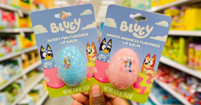 Bluey Lip Balms & Beauty Sets from $2.99 at Target (Cute Easter Basket ...