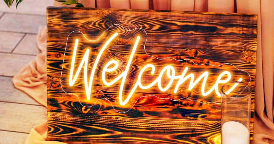 Custom Neon Signs from Just $8.79 Shipped on Amazon (Reg. $40) | Hip2Save