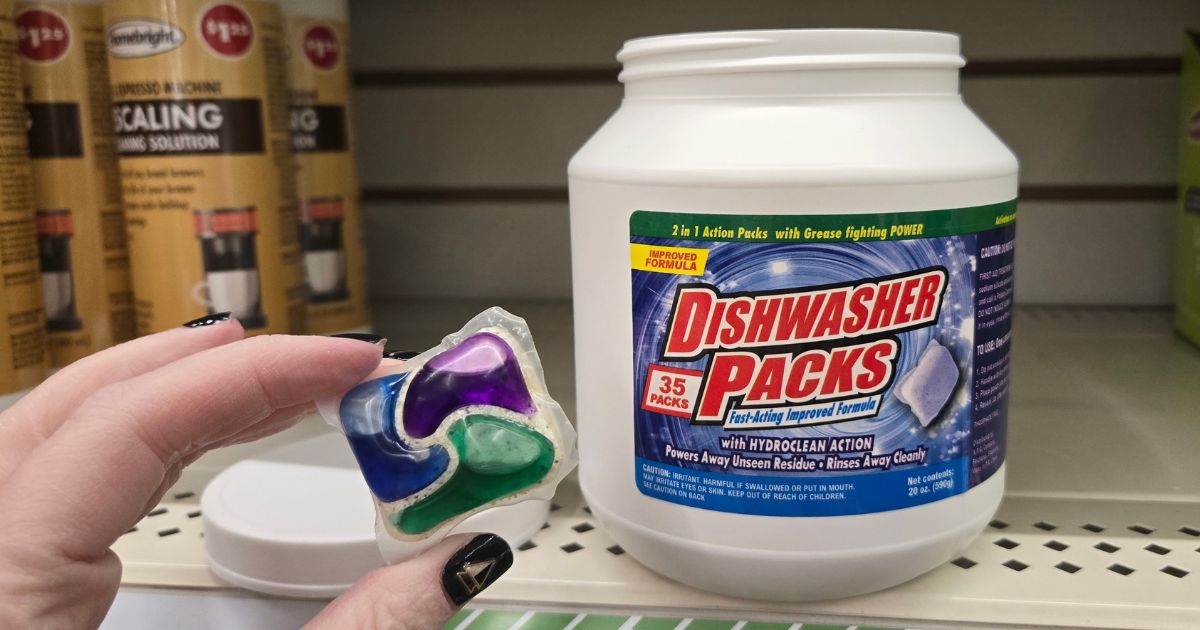 Are These Dollar Tree Dishwasher Packs Actually Cascade?! | Hip2Save