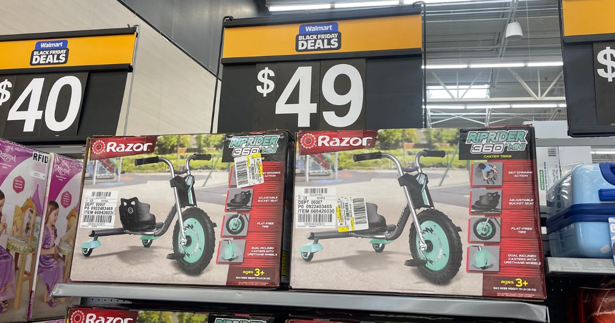 Razor RipRider 360 Mini Tricycle Just $49 Shipped on Walmart.com (Reg ...
