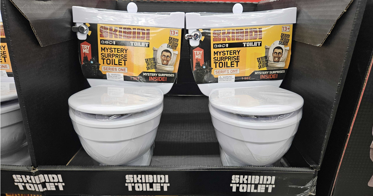 Viral Skibidi Toilet Mystery Set Just $20 on Walmart.com (Reg. $45) | Hip2Save