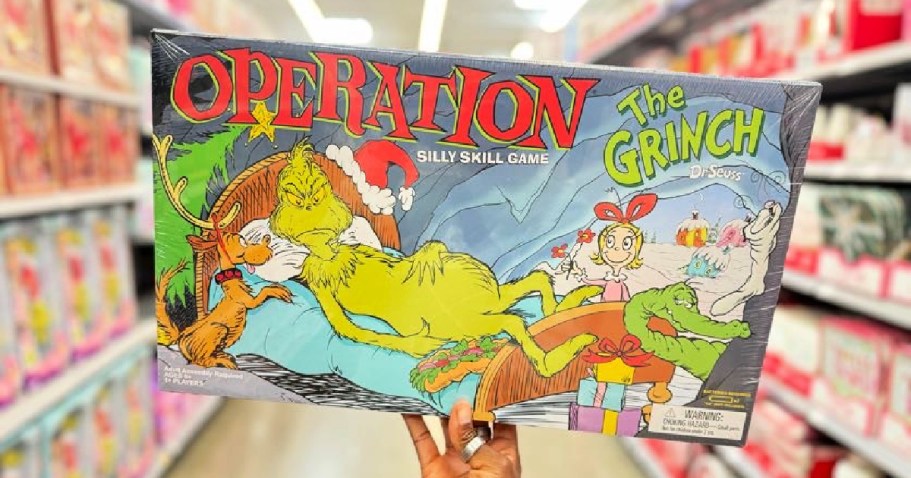 Operation Dr. Seuss Grinch Board Game Just $19.97 on Walmart.com | Hip2Save