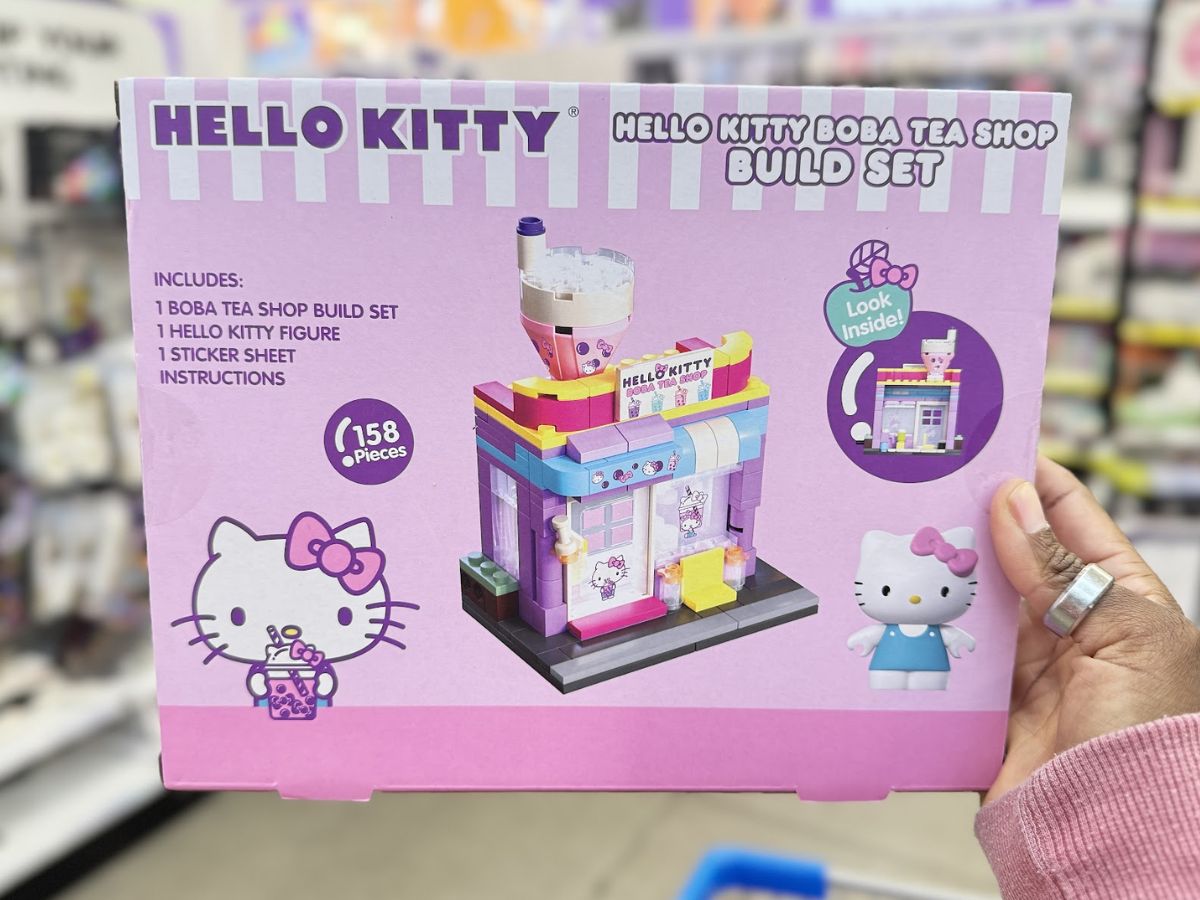 Five Below Hello Kitty Building Block Sets ONLY $5 | Hip2Save