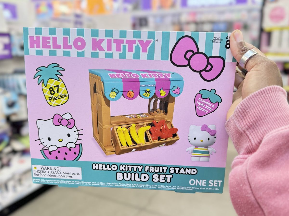 Five Below Hello Kitty Building Block Sets ONLY $5 | Hip2Save