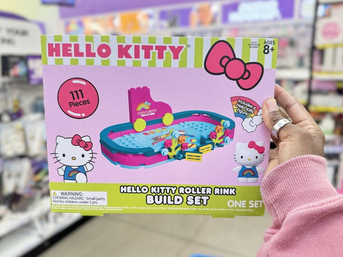 Five Below Hello Kitty Building Block Sets ONLY $5 | Hip2Save