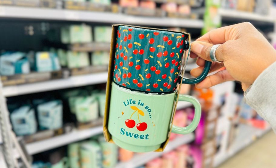 Mainstays Coffee Tumbler ONLY $1 at Walmart (+ Cute Stacking Mugs Just ...