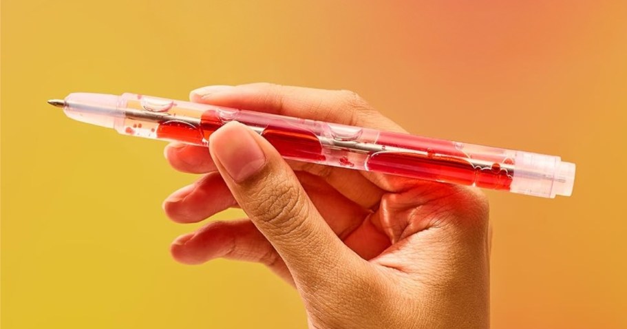 Lifelines Scented Lava Gel Pens 5-Pack Only $15.99 Shipped w/ Amazon ...
