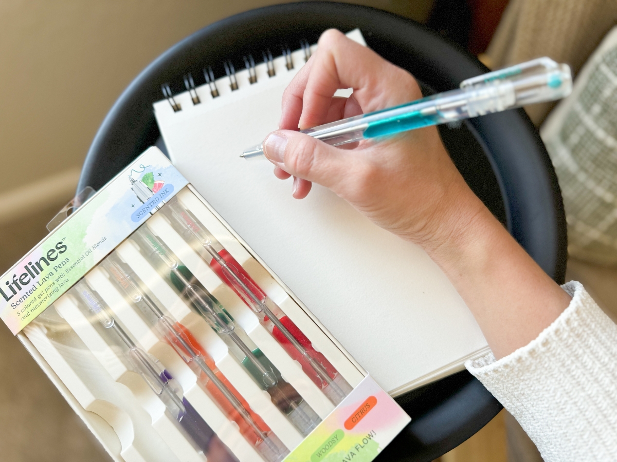 Lifelines Scented Lava Gel Pens 5-Pack Only $15.99 Shipped on Amazon ...