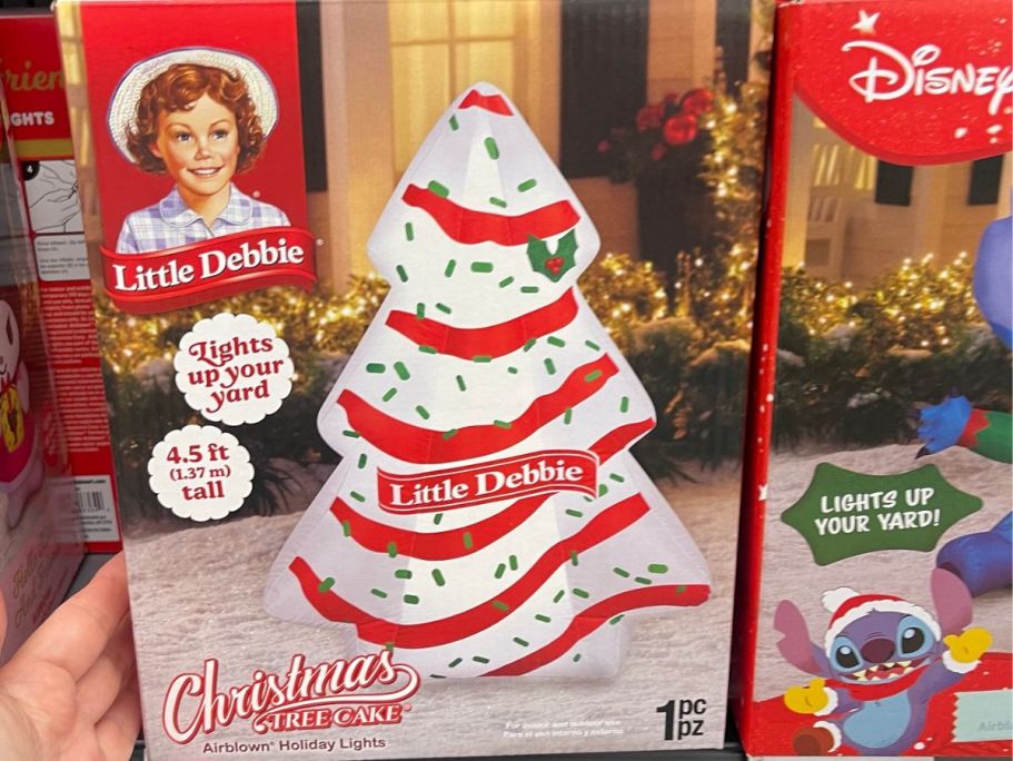 Grab the Little Debbie Christmas Tree Cake Inflatable on Walmart.com ...