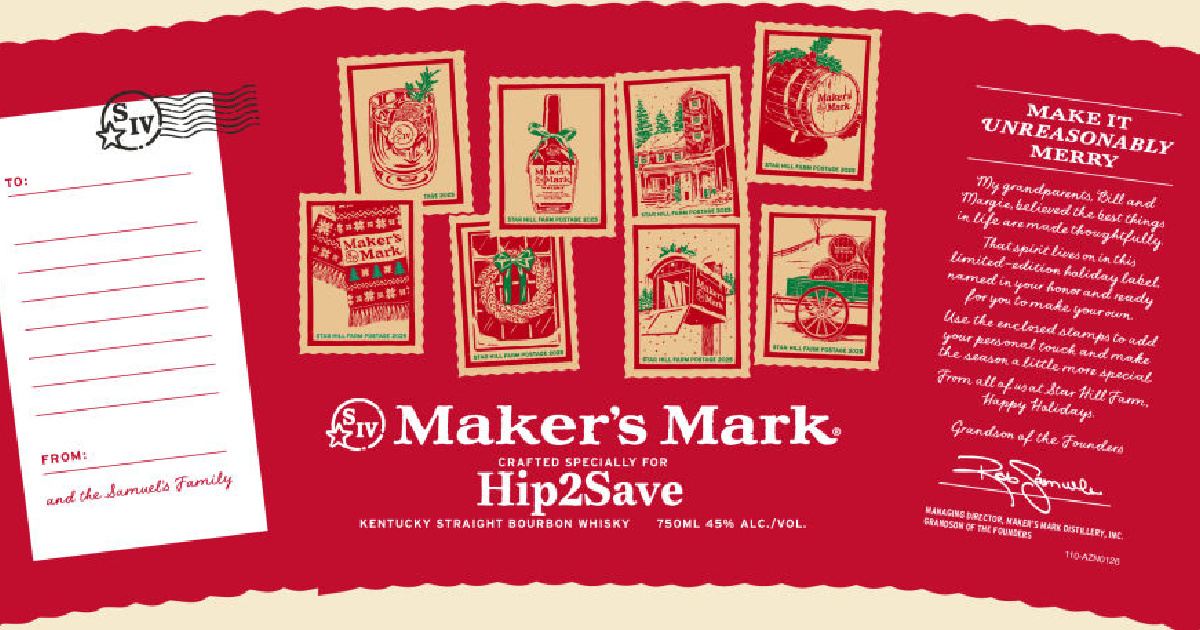 FREE Maker's Mark Personalized Holiday Label | Hip2Save