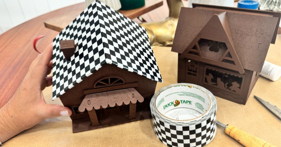 Michaels Wooden Pre-Lit Village Craft Houses Just $4.99 (Check Out How ...