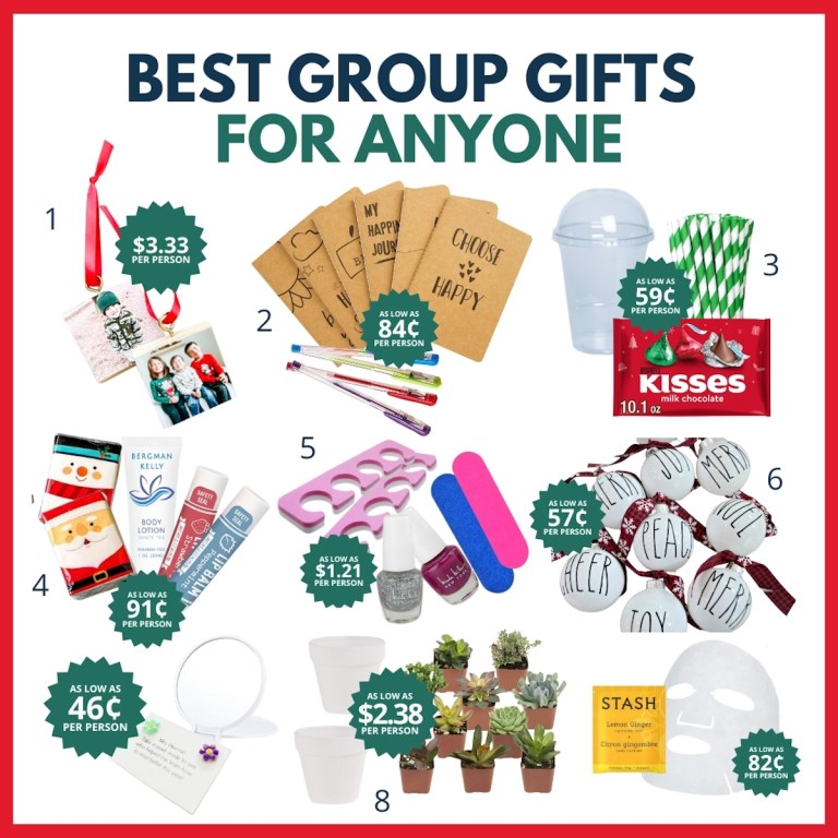 9 Best Group Gift Ideas for Super Tight Budgets | Hip2Save