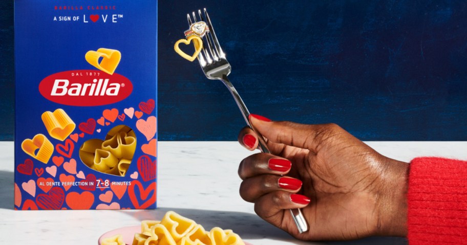Heart-Shaped Barilla Pasta Now Available In-Store (Limited Time Only ...