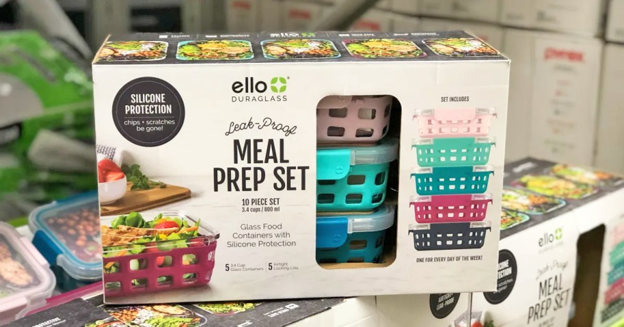 Ello Glass Food Storage Containers 5-Pack Only $24.99 on Amazon (Reg ...