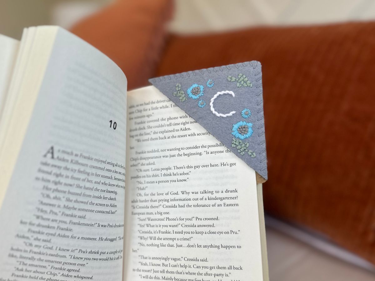 Embroidered Corner Bookmark Only $5.99 on Amazon - Last Minute Stocking ...