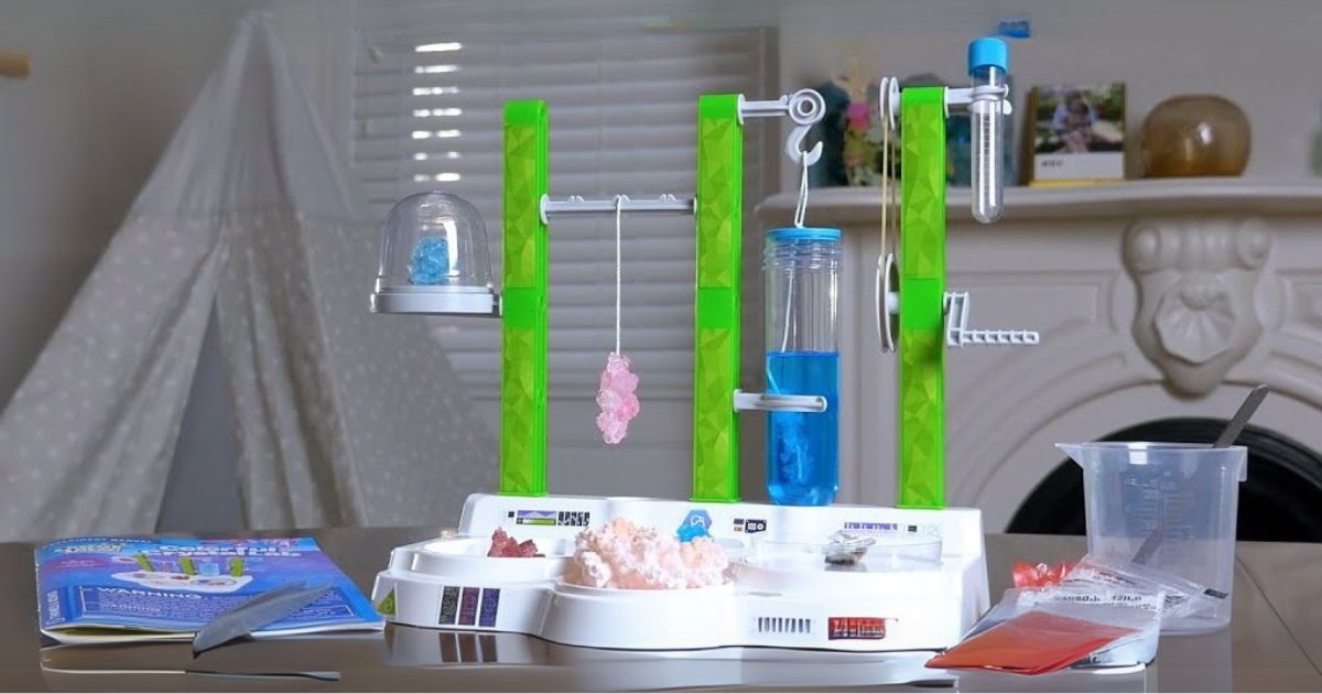 Ooze Labs Colorful Crystal Lab Experiment Kit Only $10 on Amazon (Reg ...