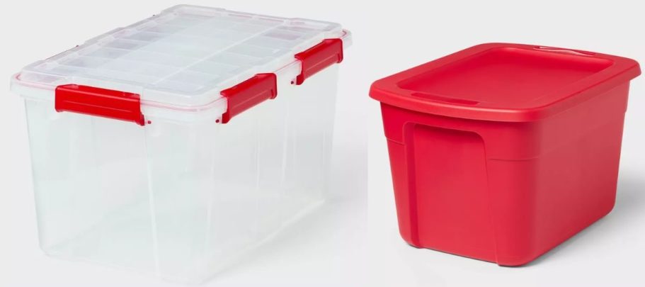 Target Storage Bins & Totes from $3 (Including Ornament Storage) | Hip2Save