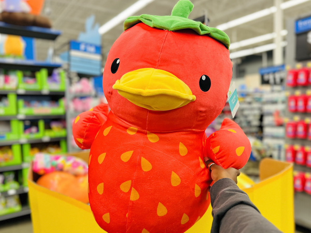 HUGE Easter Duck Plushes Spotted at Walmart | Hip2Save