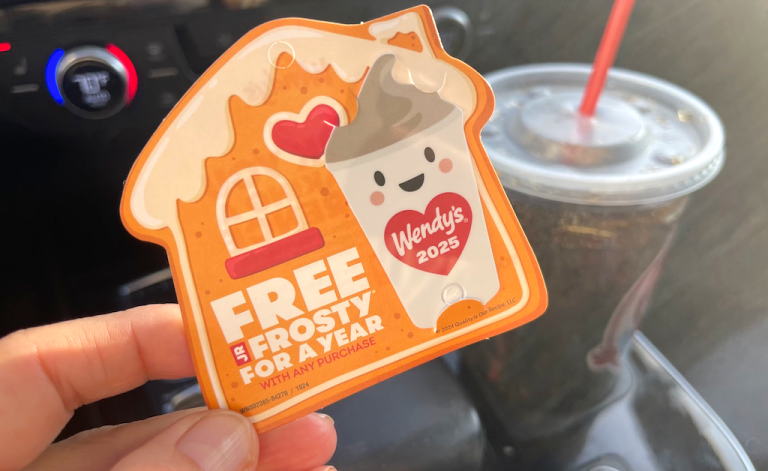2025 Wendy's Frosty Key Tags - Free Jr. Frosty With Purchase