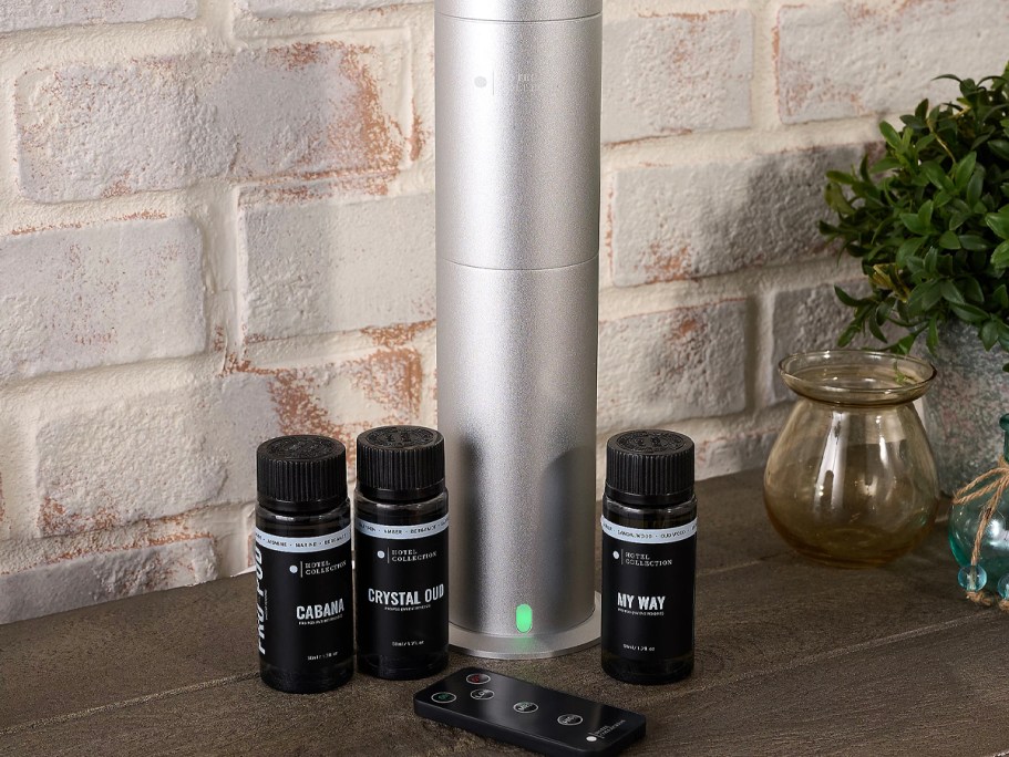 Hotel Collection Studio Scent Diffuser w/ 3 High End Hotel-Inspired ...