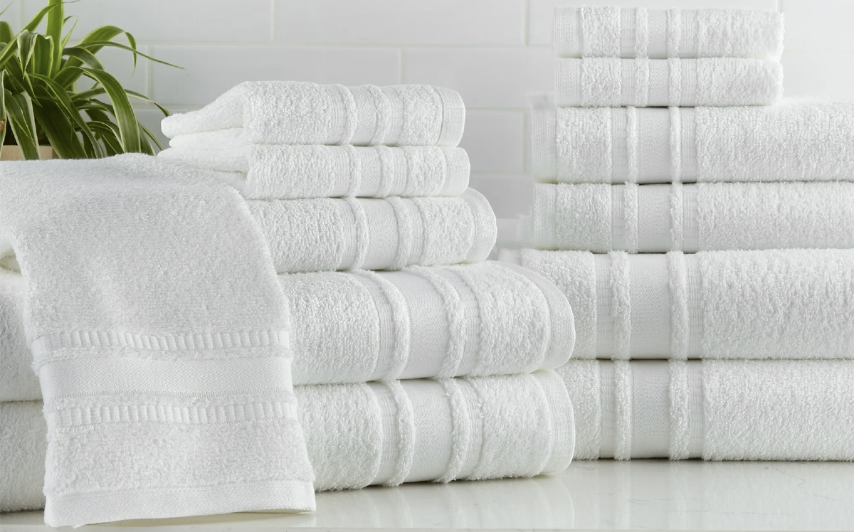 Mainstays 12-Piece Bath Towel Set Just $14.97 on Walmart.com | Hip2Save