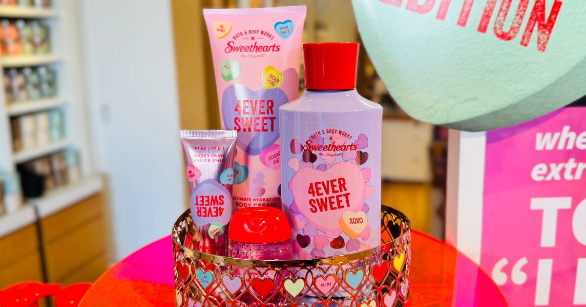 Bath & Body Works Valentine's Day Collection | NEW Sweethearts Body Care & More | Hip2Save